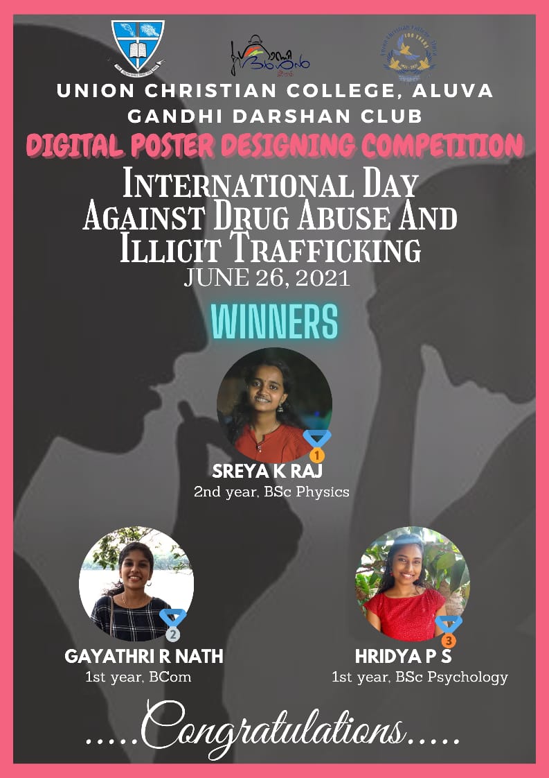 Winner - Poster Designing competition - Union Christian College Aluva ...