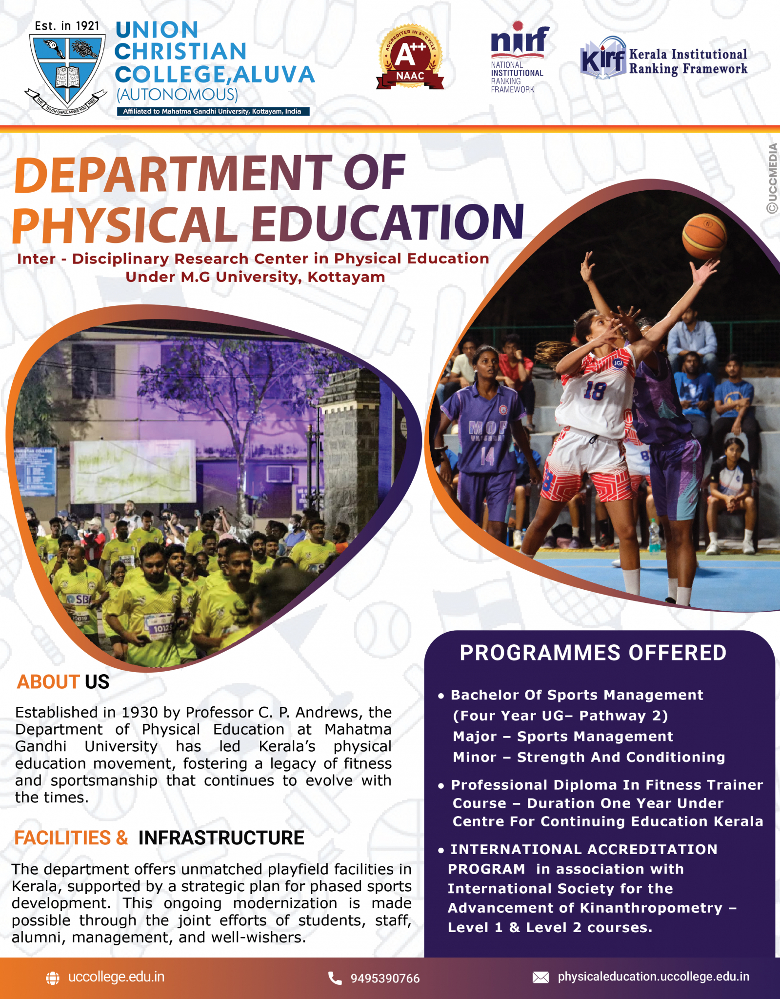 Programmes Offered - Union Christian College Aluva | Union Christian ...